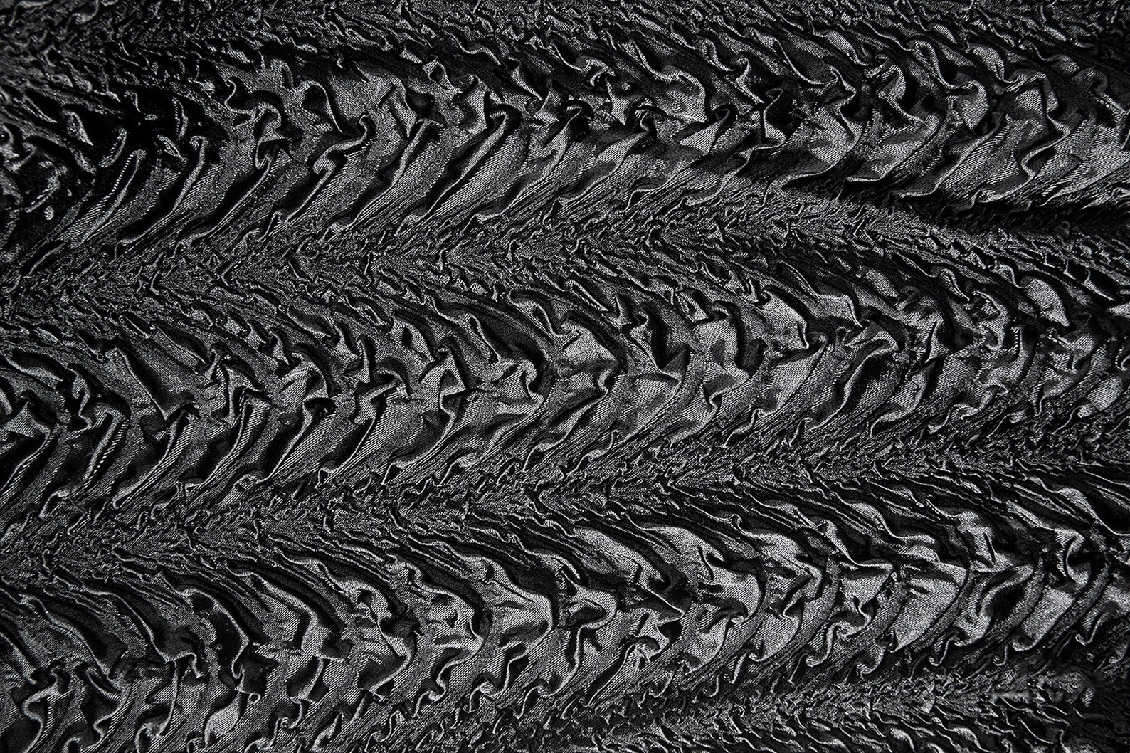 Dragon Scale Fabric 3D Grey Pleated Fabric Texture Fabric Concave and ...