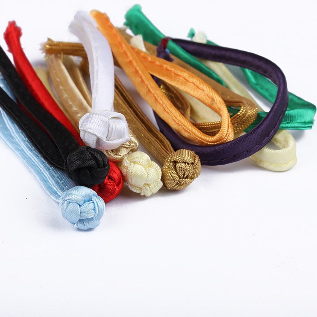 Golden National Buttons, Red Chinese Frogs Buttons, Gray Cloth Button ...