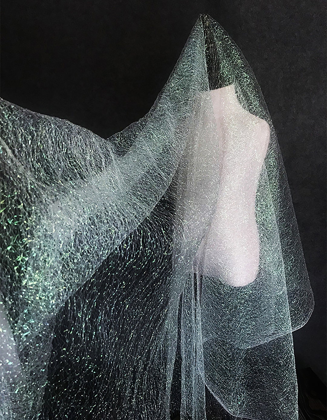 Dream Color Net Yarn Fabric,hollow Out Texture,bud Silk Fabric ...