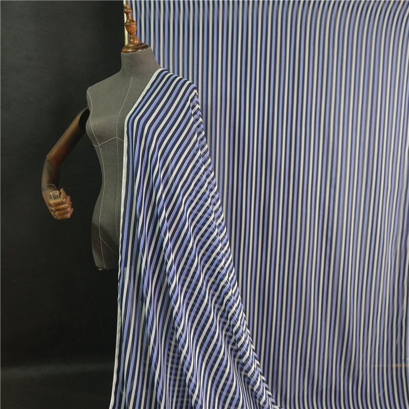 Stripe Silk Fabric - Etsy