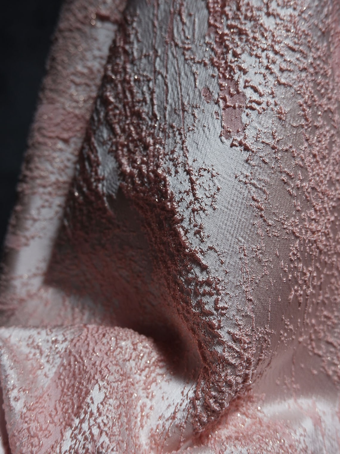 Jacquard Fabric Pink Particle Fabrics 3D Irregular Fabric - Etsy