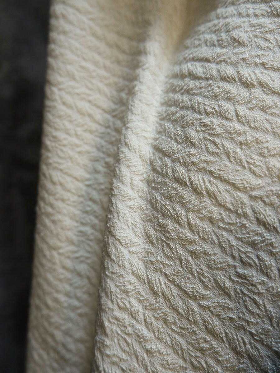 Advanced Jacquard Texture Fabric Imitation Coarse Floral - Etsy