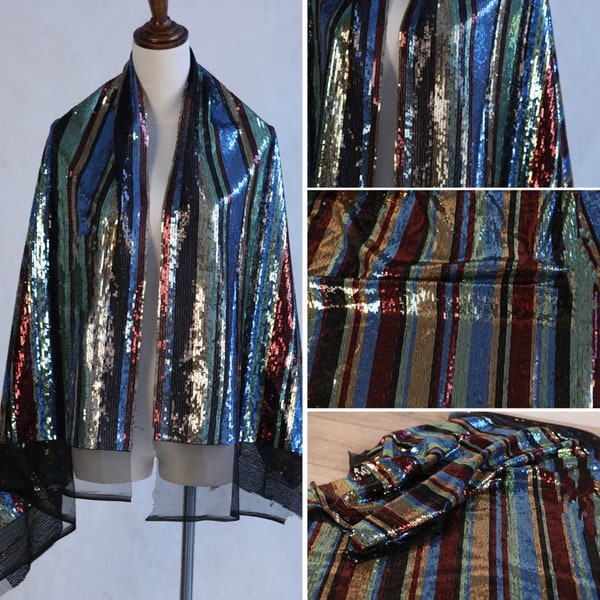 Sequin Fabric - Etsy