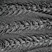 Black Scale Fabric- 3D Grey Pleated Fabric- Texture Fabric- Concave and ...