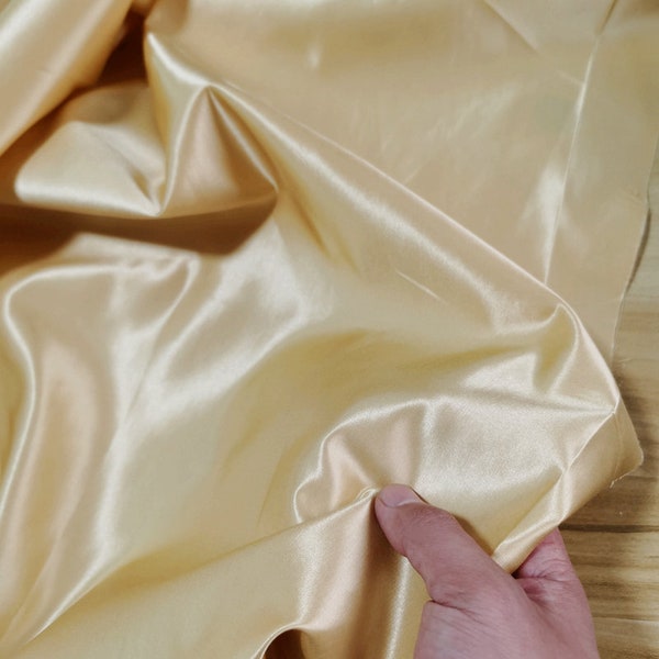 Pale Yellow Silk Dress - Etsy