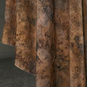 Caramel Color Fabric Natural Linen Fabric Jacquard Fabric Wormwood Dyed ...