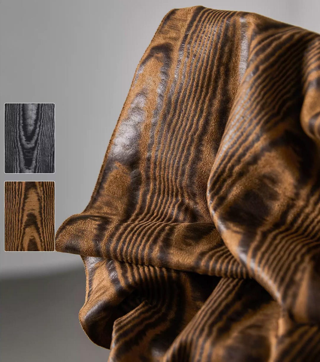 Brown Coffee Fabric, Moiré Fabric, Stretch Fabric, Suede Fabric, Coated ...