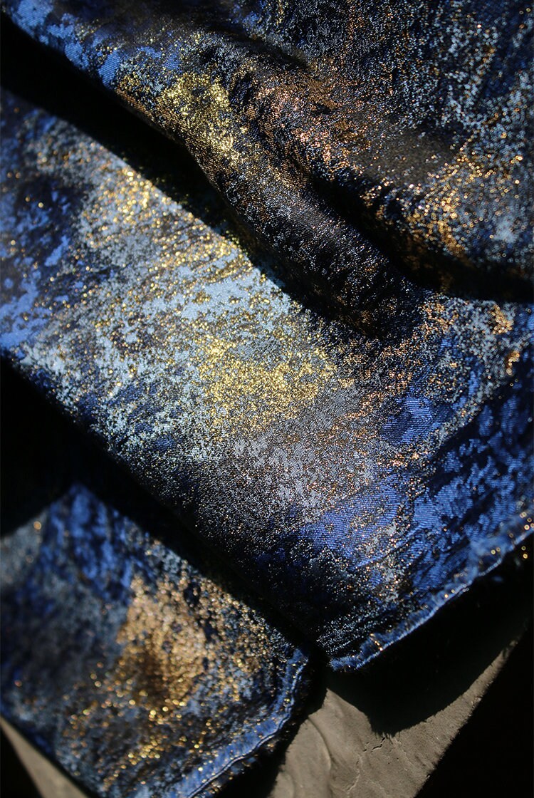 Gradient Color Fabric, Cracked Textured Fabric, Gilt Jacquard Fabric ...