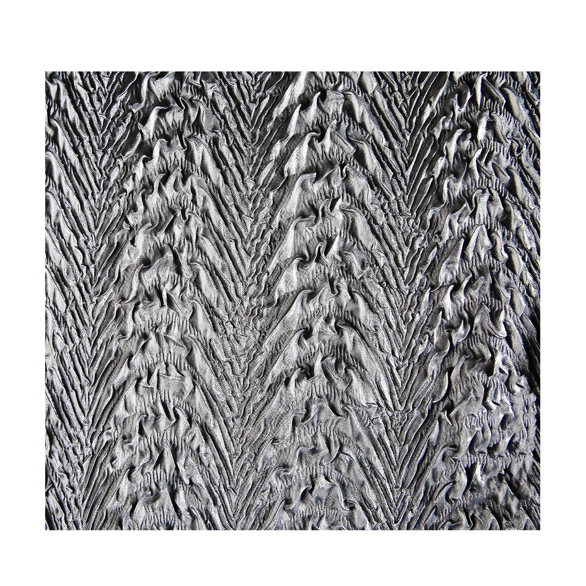 Dragon Scale Fabric 3D Grey Pleated Fabric Texture Fabric - Etsy