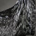 Silvery Black Fabric, Texture Fabric, Pleated Fabric, Water Wrinkle ...