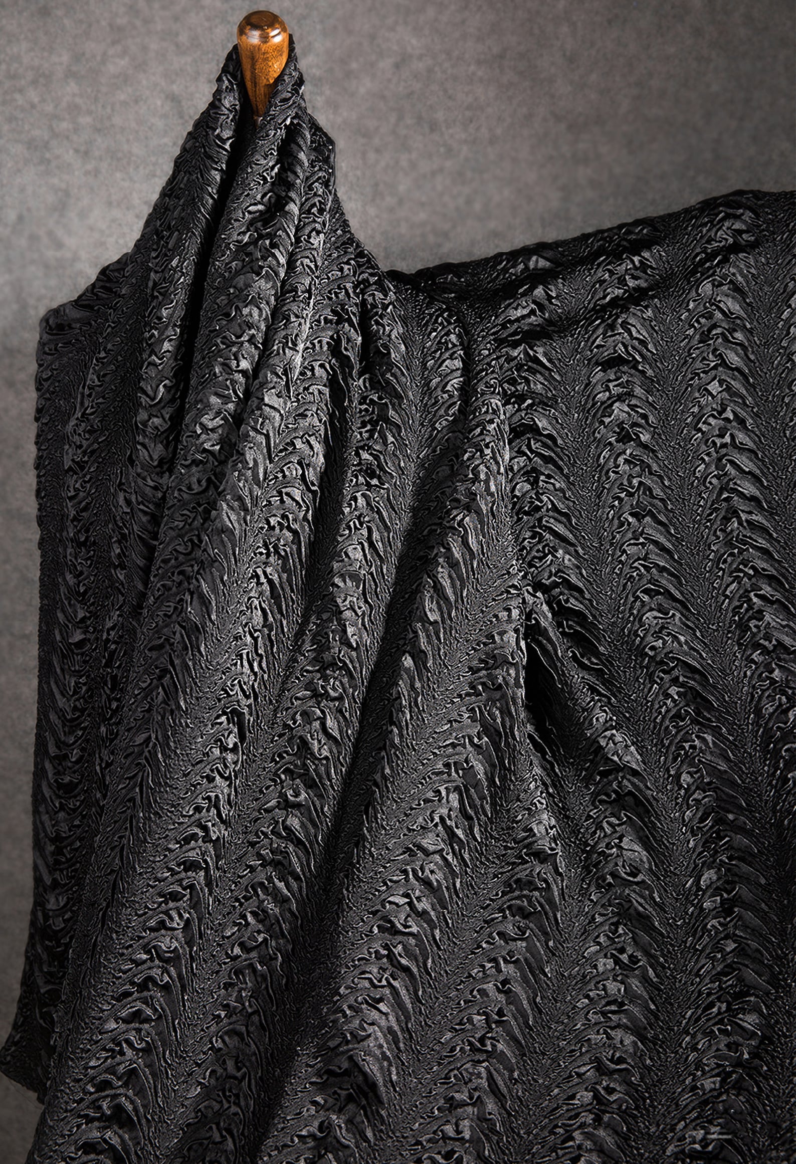 Dragon Scale Fabric 3D Grey Pleated Fabric Texture Fabric Concave and ...