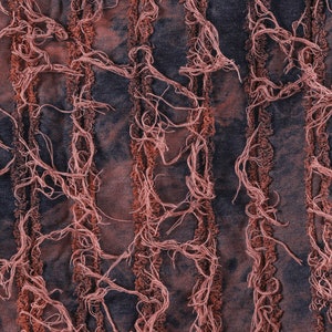 Rust Colored Denim Fabric, Cotton Denim Fabric, Tie-dyed Fabric ...