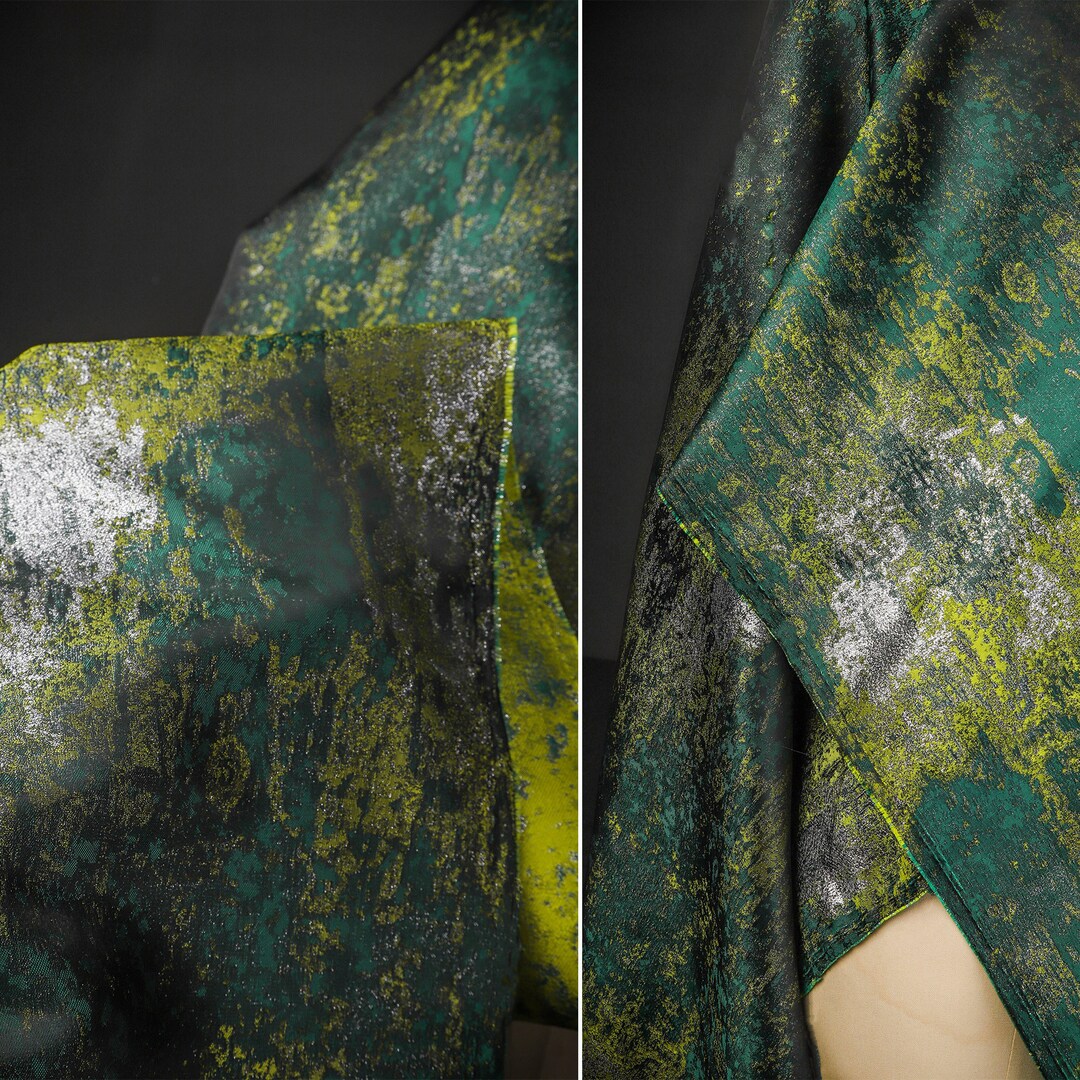 Gradient Color Fabric, Cracked Textured Fabric, Gilt Jacquard Fabric ...
