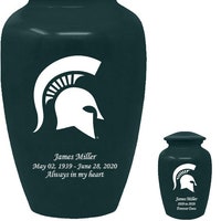 Wisconsin University Football Classic Urn - Etsy