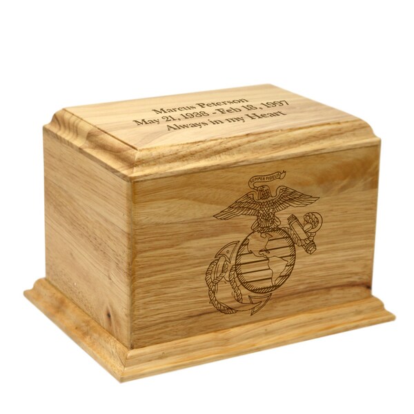 Marine Corps Cremation Urn - Etsy