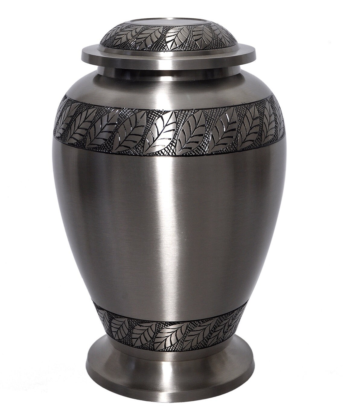 Dignity Leaf Pewter Brass Cremation Urn for Human Ashes - Etsy
