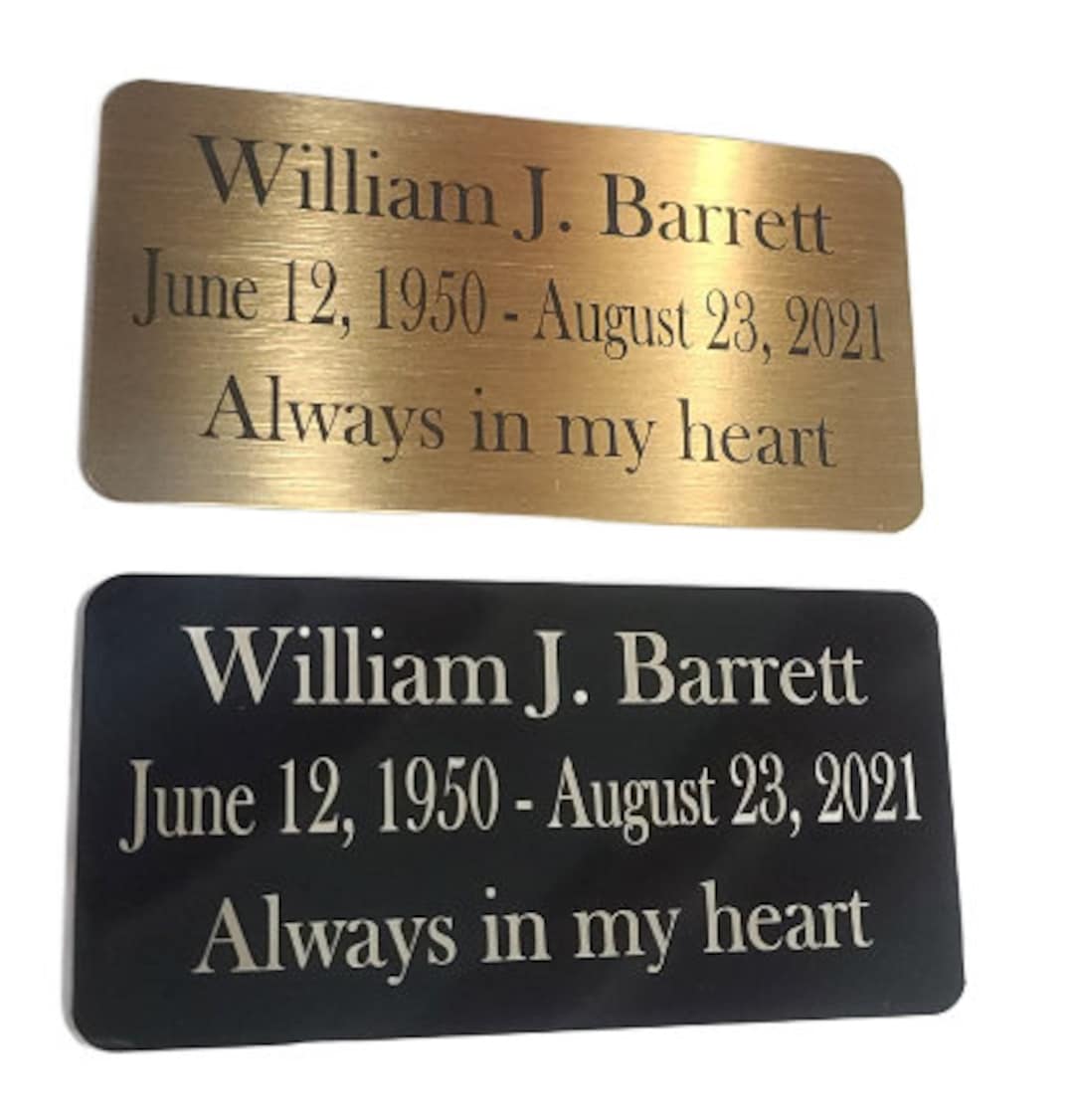 Customized Brass Engraved Name Plates - Etsy