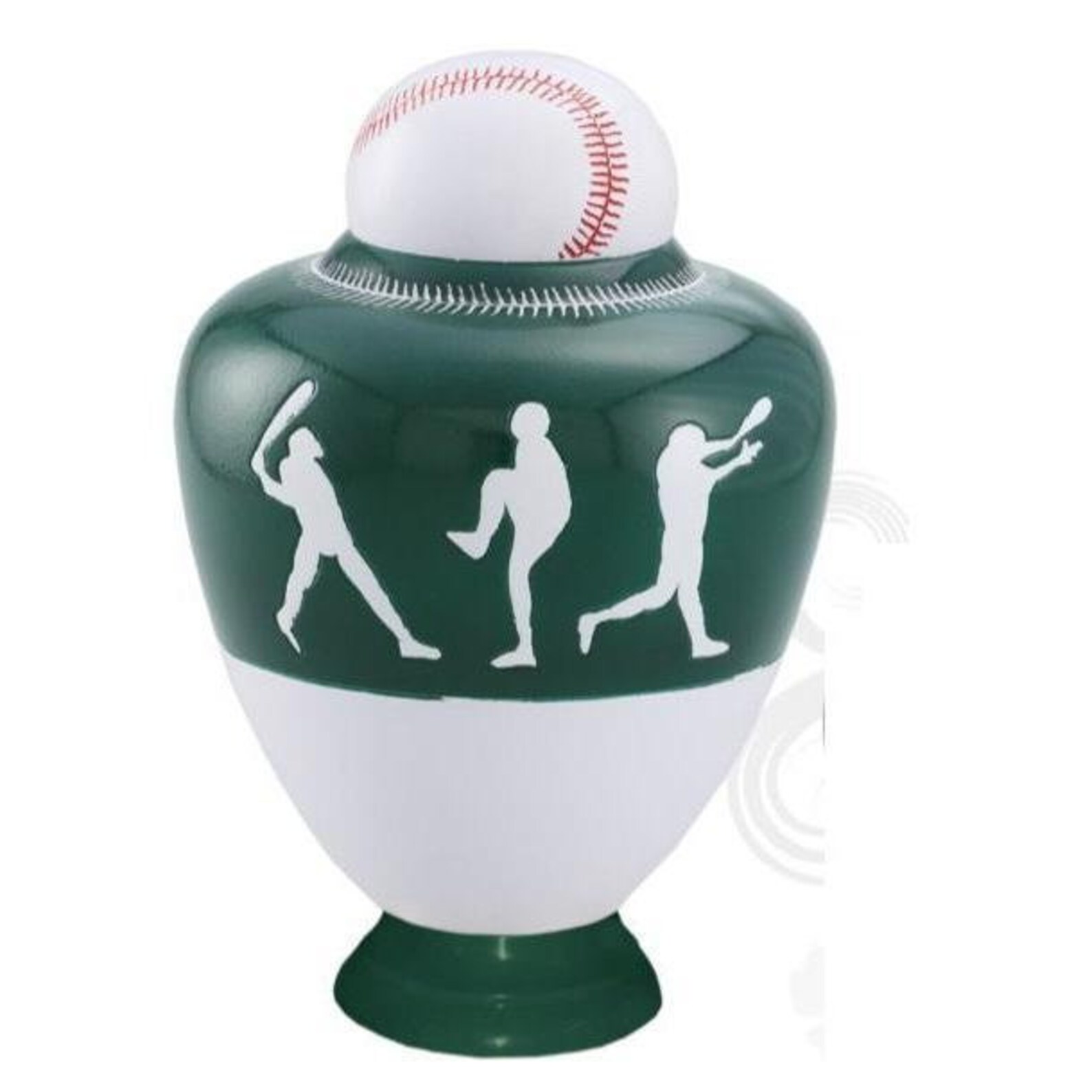 Oakland A's Inspired Baseball Sports Urn - Etsy