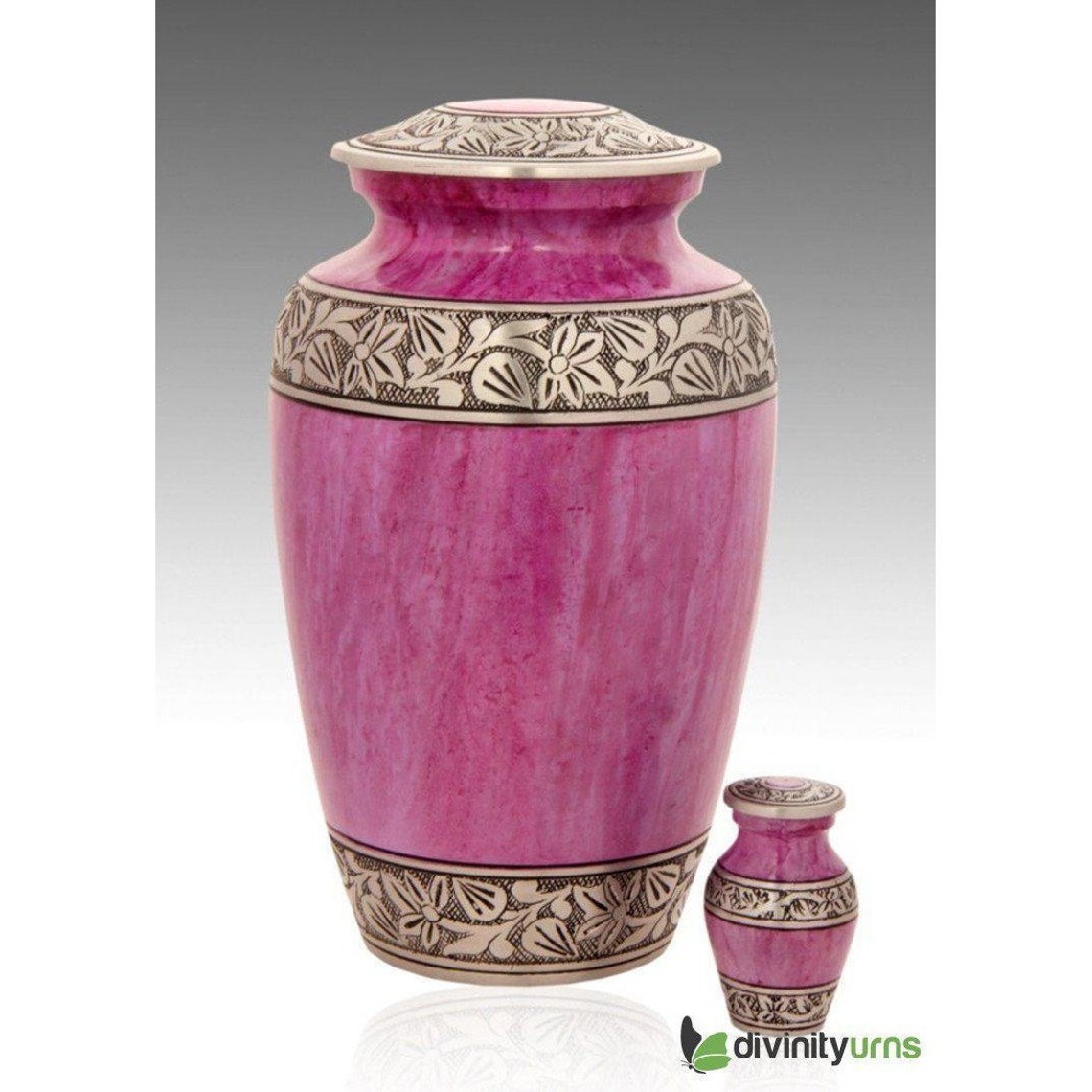 Classic Lotus Pink Alloy Cremation Urn - Etsy