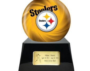 Football Cremation Urn With Optional Green Bay Packers Ball - Etsy