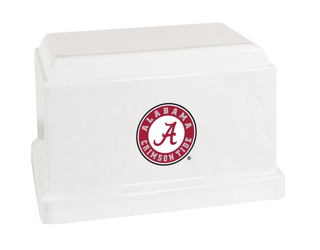 University of Alabama Seal Marble Memorial Cremation Urn - Etsy