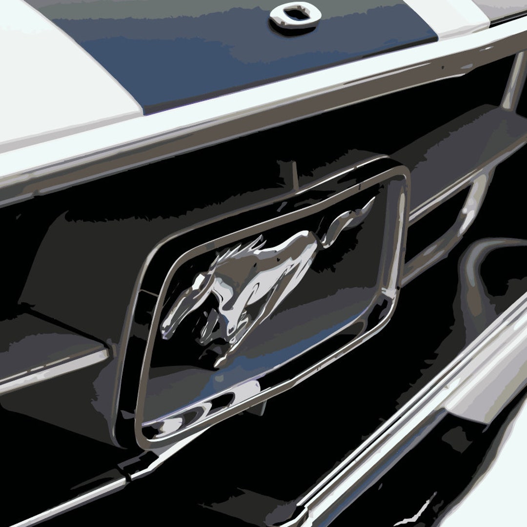 Ford #3 Paint by Number Kit, Shipping From US, DIY Acrylic Painting ...