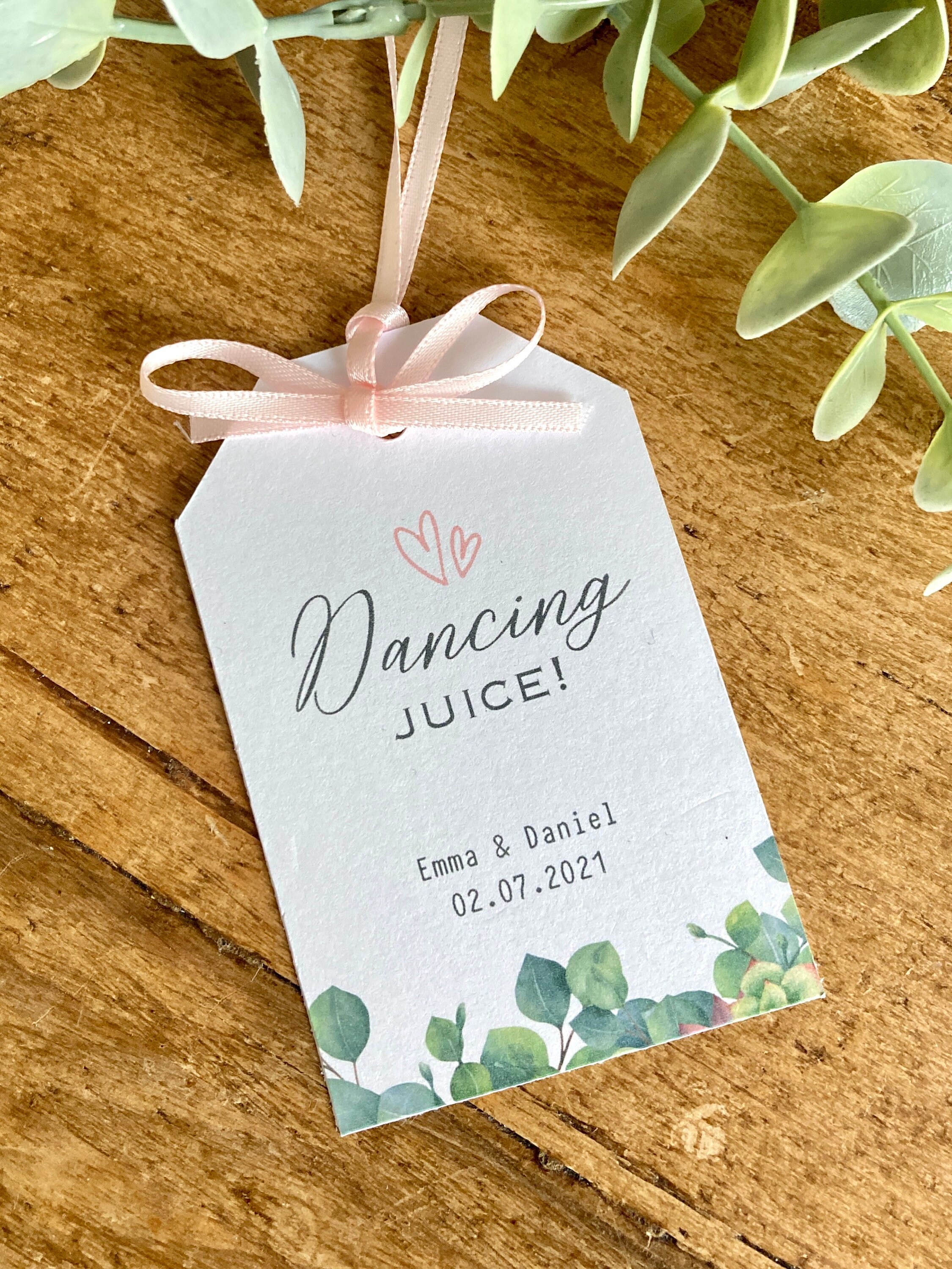 Wedding Favour Tags. Personalised Drinks / Welcome Favour Labels. - Etsy UK