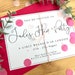 Personalised Bride Hen Do Invite. Bride to Be | Hen Party Invitation ...