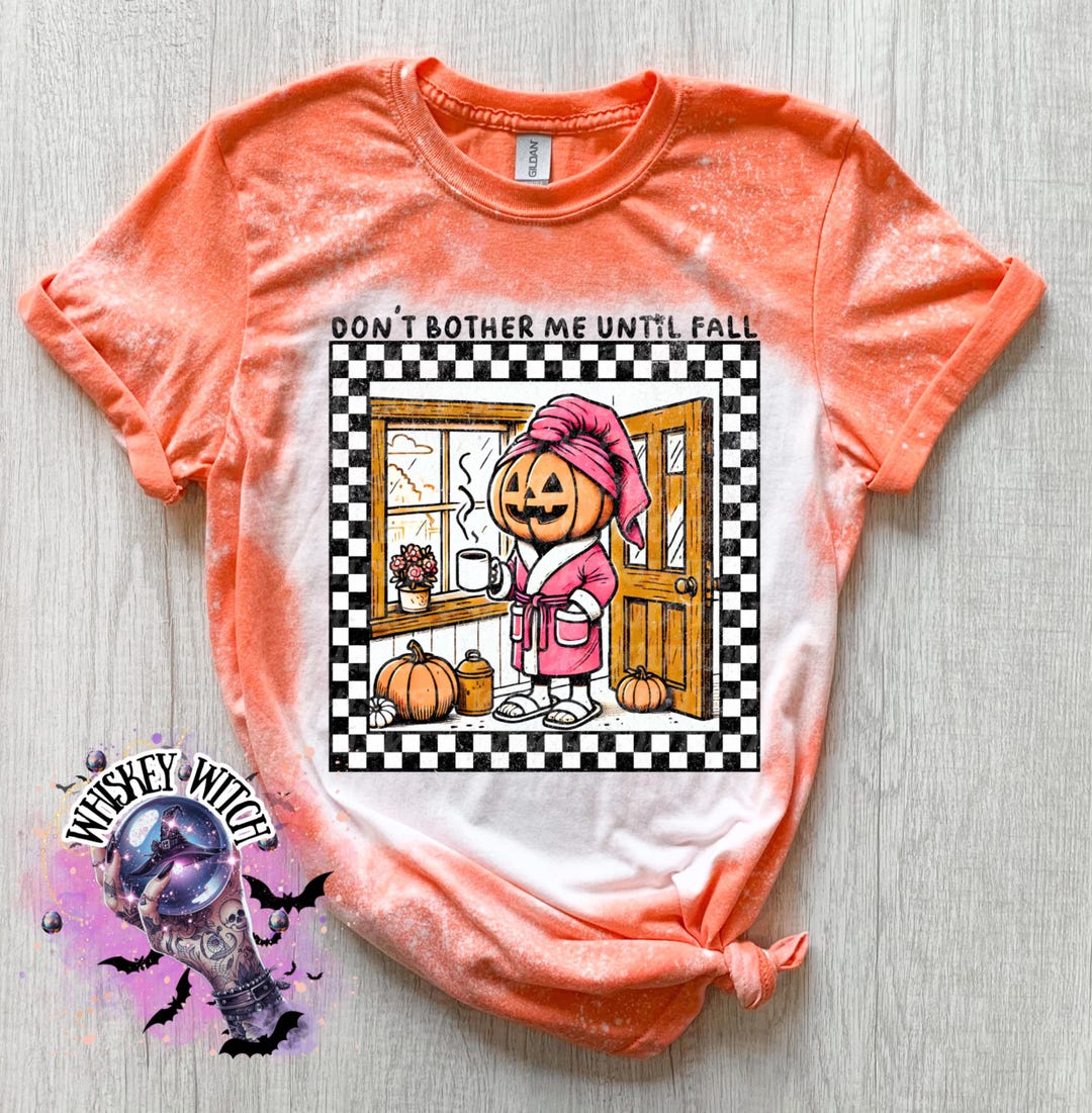 Don't Bother Me Until Fall Shirt: Vintage Halloween Tee - Etsy