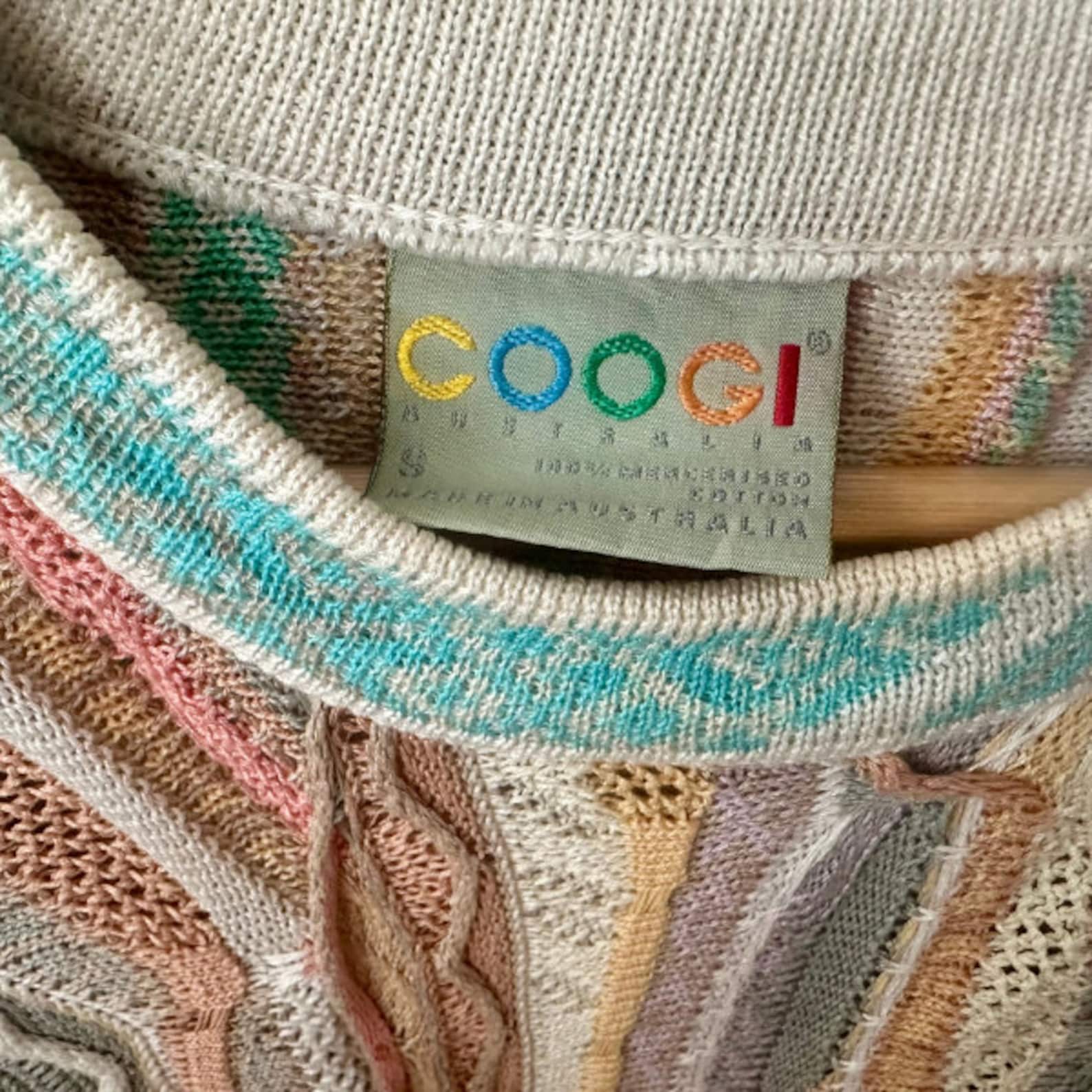 Vintage, COOGI, COOGI Australia, Knitted, Jumper, Sweater, Medium - Etsy