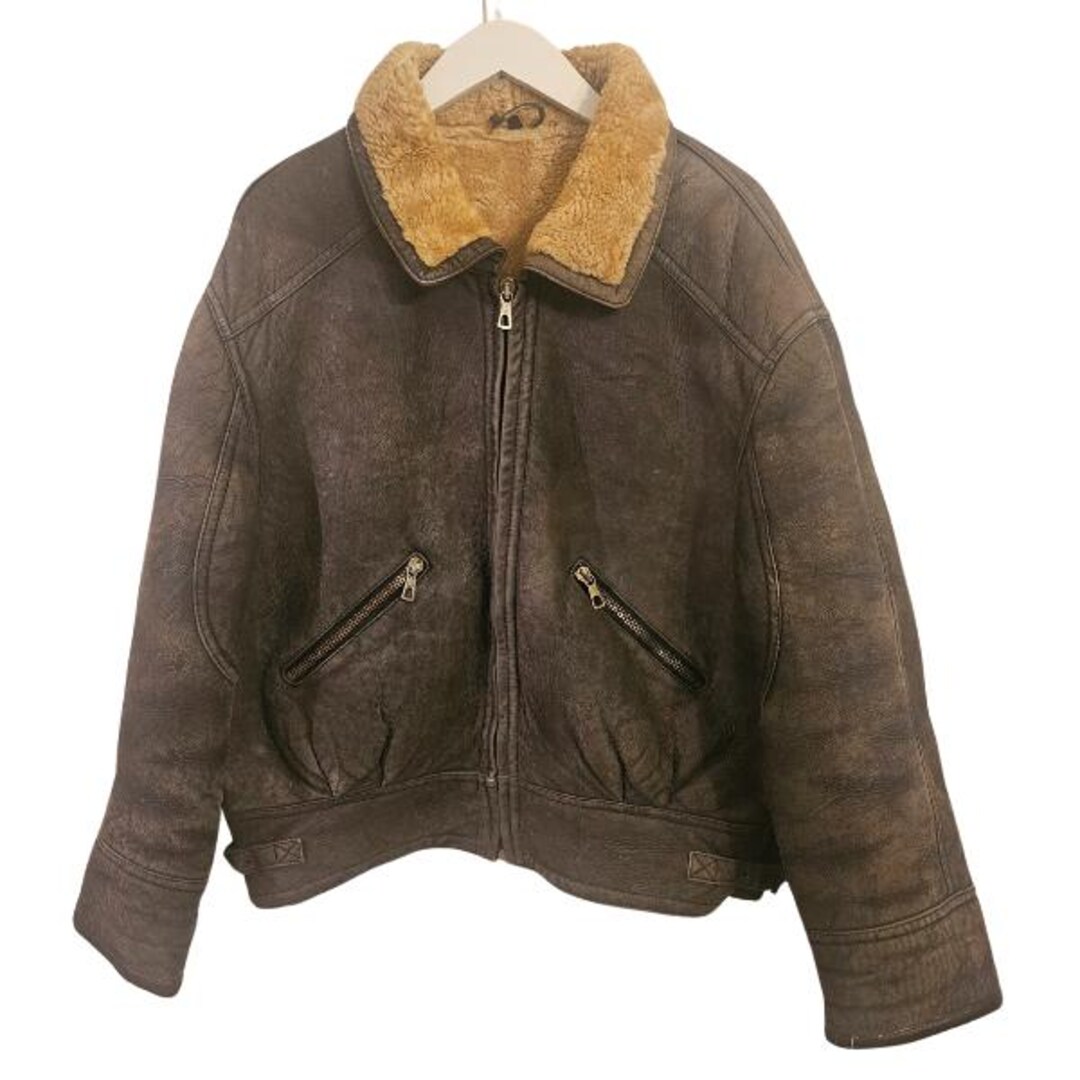 Vintage B3 Sheepskin Shearling Jacket | Authentic Flight Aviator Bomber ...