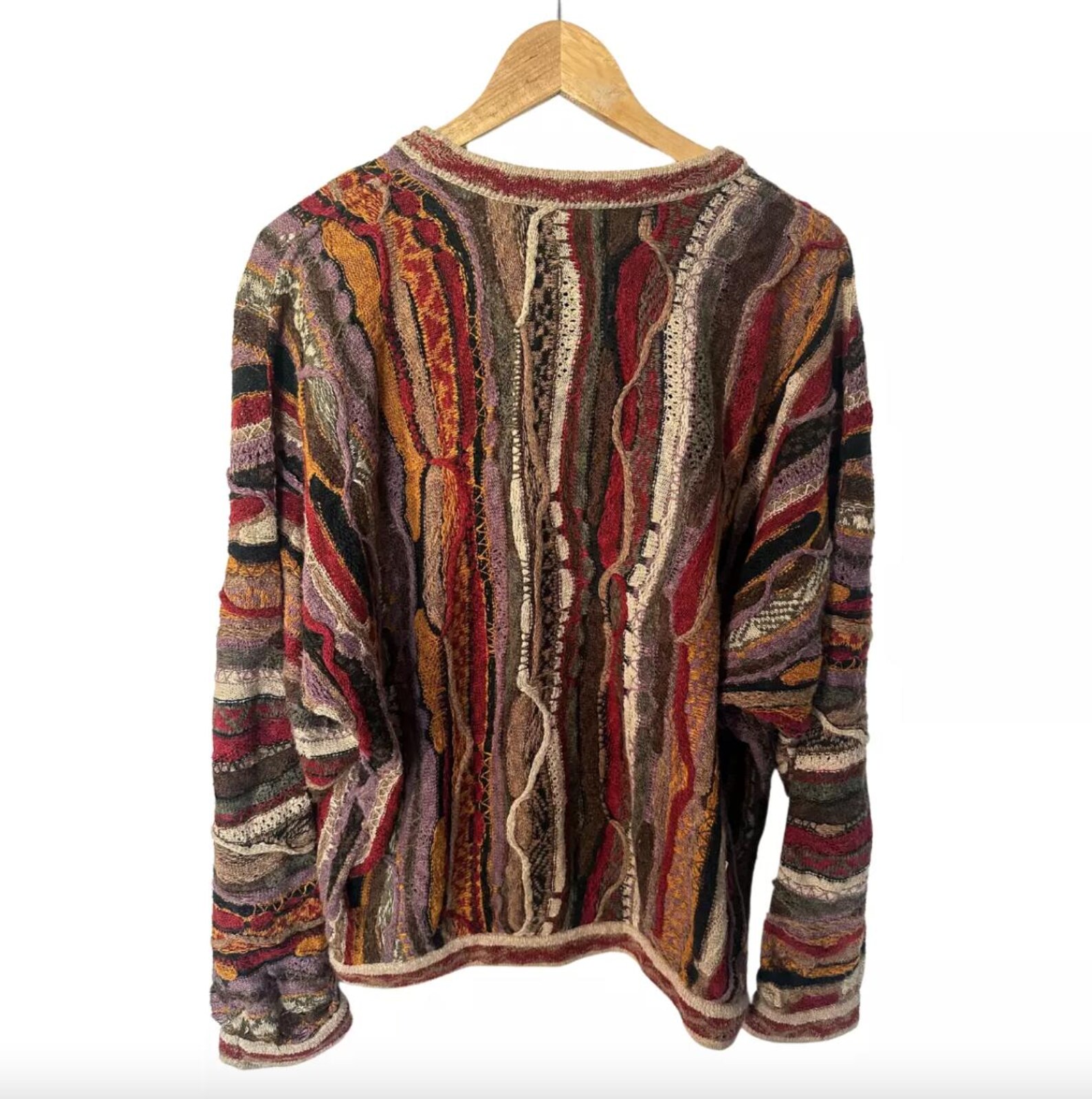 Vintage Coogi Classic Australia Sweater 90s Hip Hop Iconic Colourful ...