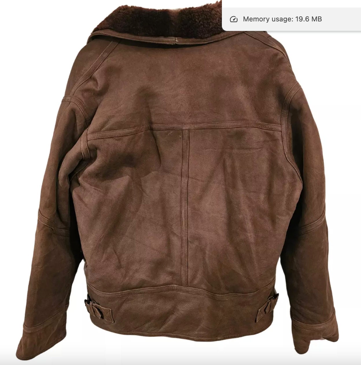 Vintage, Aviator, B3, Mens, Brown, Flight, Pilot, Air Force, Leather ...