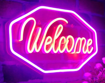 Led Welcome Sign - Etsy