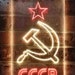 CCCP USSR Russian Communist Dual Color LED Neon Sign St6-j0323 - Etsy