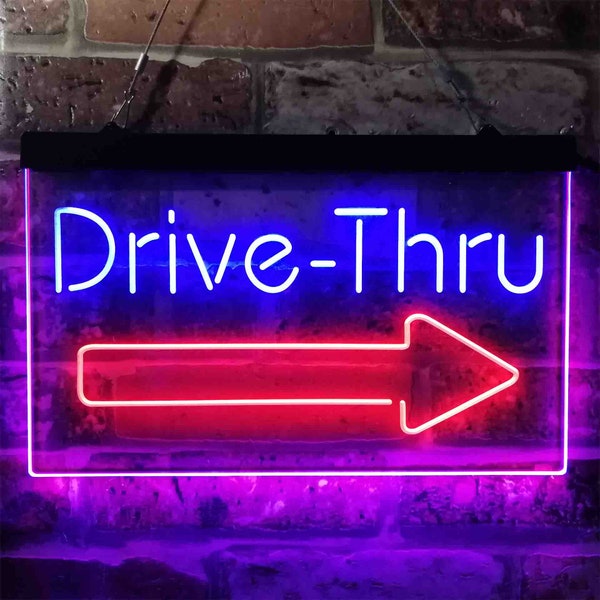 Right Arrow Neon Sign - Etsy