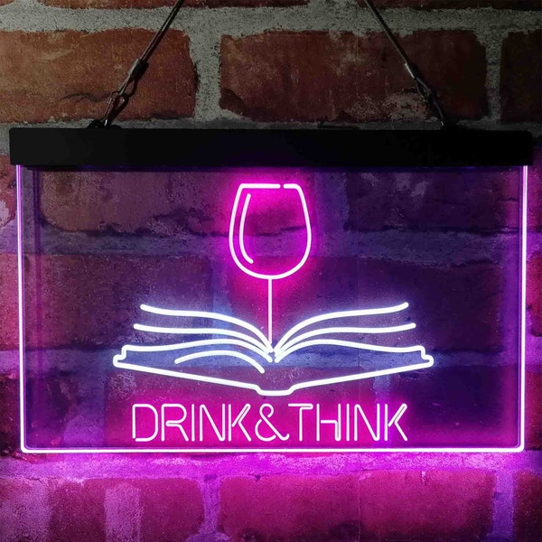 Think Led Sign - Etsy