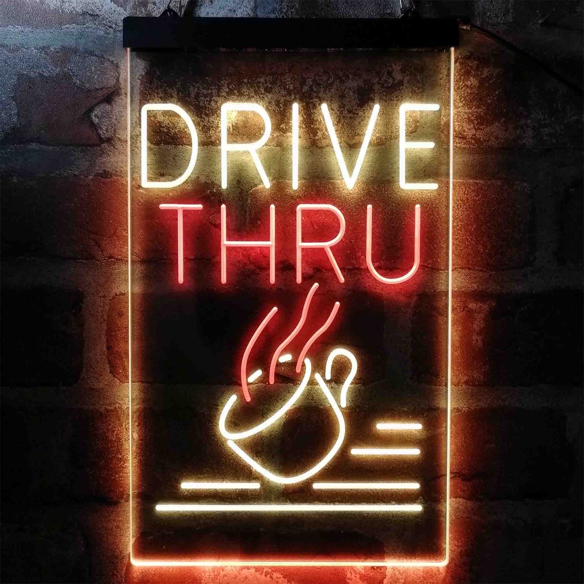Drive Thru Coffee Dual Color LED Sign St6-i3995 - Etsy