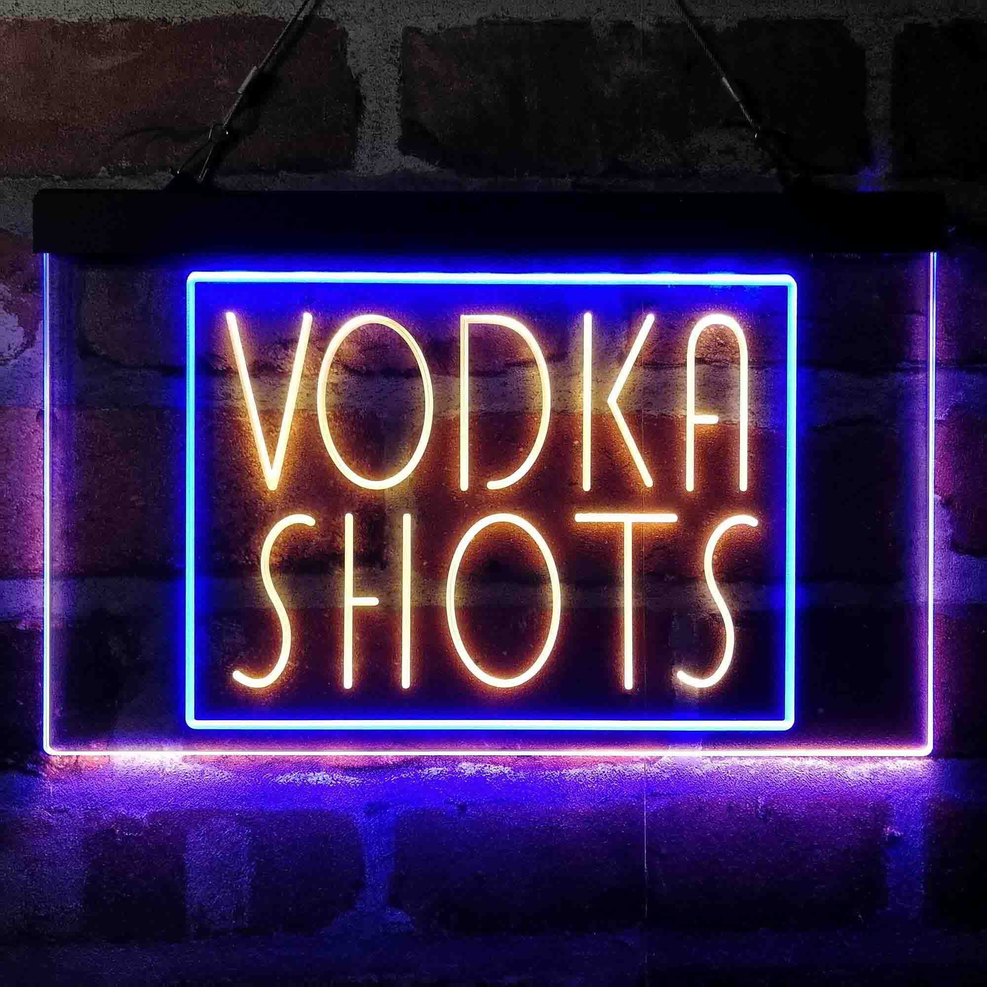 Vodka Shots Display Dual Color LED Neon Sign St6-i4064 | Etsy