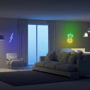 Moustache Decoration Flex Silicone LED Neon Sign St16-fnu0278 - Etsy