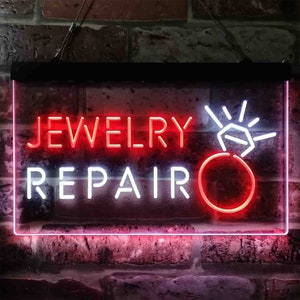 Jewelry Repair Shop Dual Color LED Neon Sign St6-i3871 - Etsy