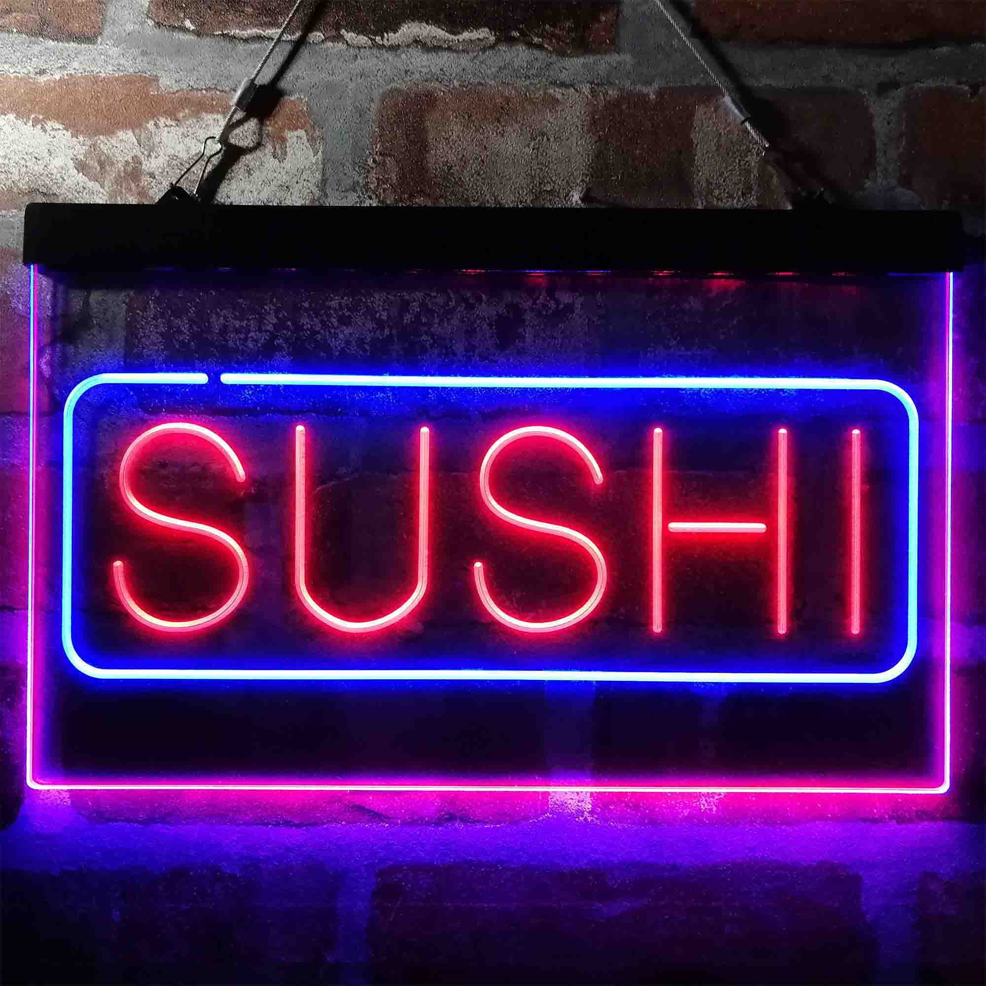 Sushi Japanese Food CafÃ© Dual Color LED Neon Sign St6-i4002 | Etsy