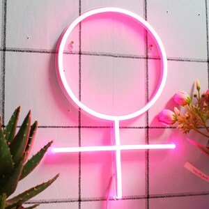 Female Symbol Decoration Flex Silicone LED Neon Sign St16-fnu0069 - Etsy