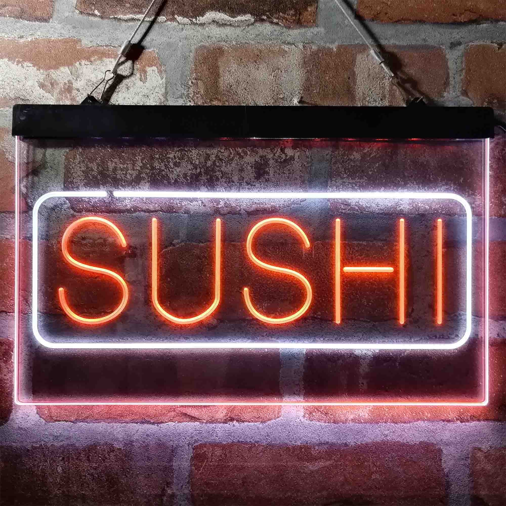 Sushi Japanese Food CafÃ© Dual Color LED Neon Sign St6-i4002 | Etsy