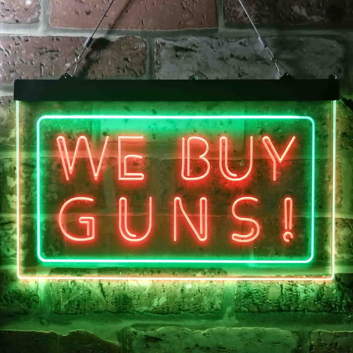 Compramos Gun Shop Display Dual Color LED Neon Sign st6-i1009 - Etsy España