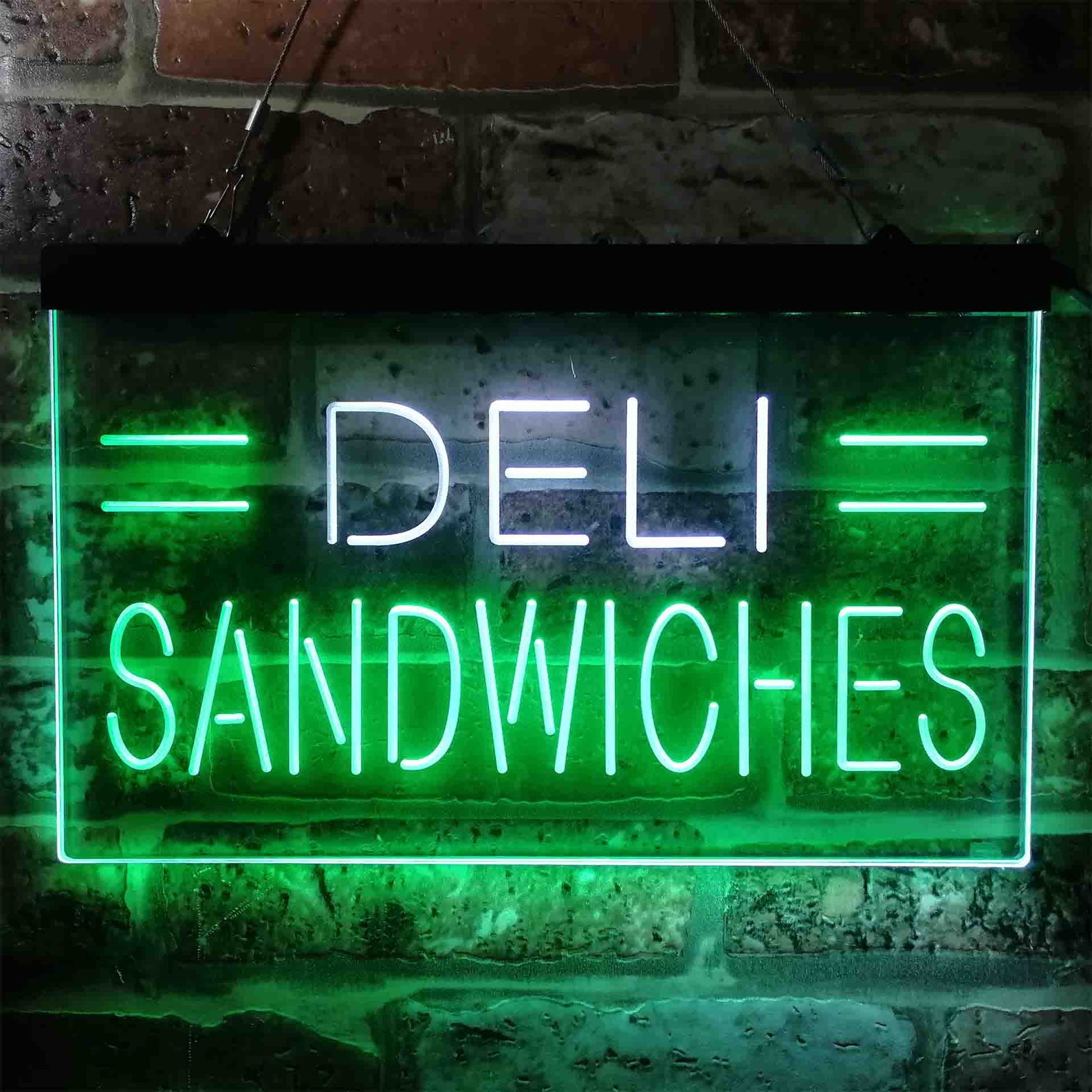 Deli Sandwiches CafÃ© Dual Color LED Neon Sign St6-i3887 - Etsy