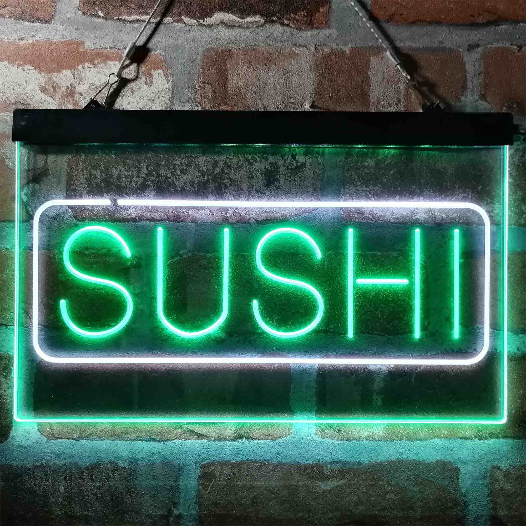 Sushi Japanese Food CafÃ© Dual Color LED Neon Sign St6-i4002 | Etsy