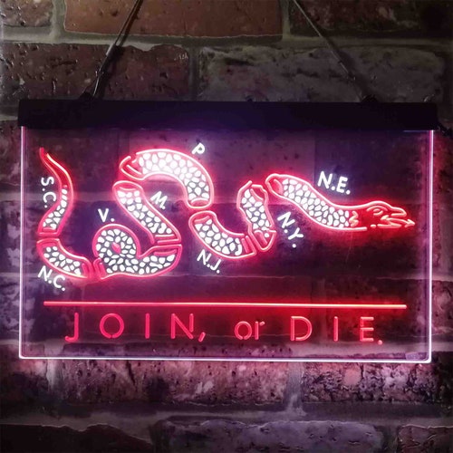 Join or Die Sticker - Etsy