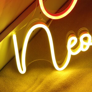Fully Custom TWO Row Text Ultra-bright LED Neon Sign St16-fn-tm - Etsy