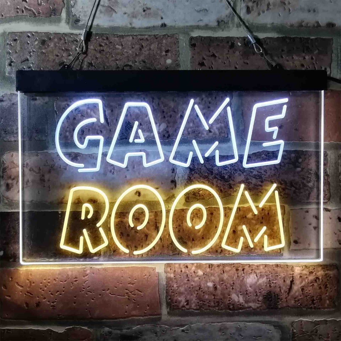 Game Room Wording Text Dual Color LED Neon Sign St6-i3950 - Etsy